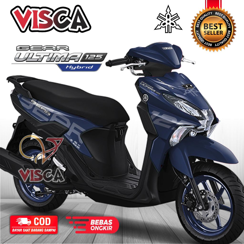 Mio Gear 125 Ultima Hybrid Full Body Decal Motorcycle Gear 125 2025 ...