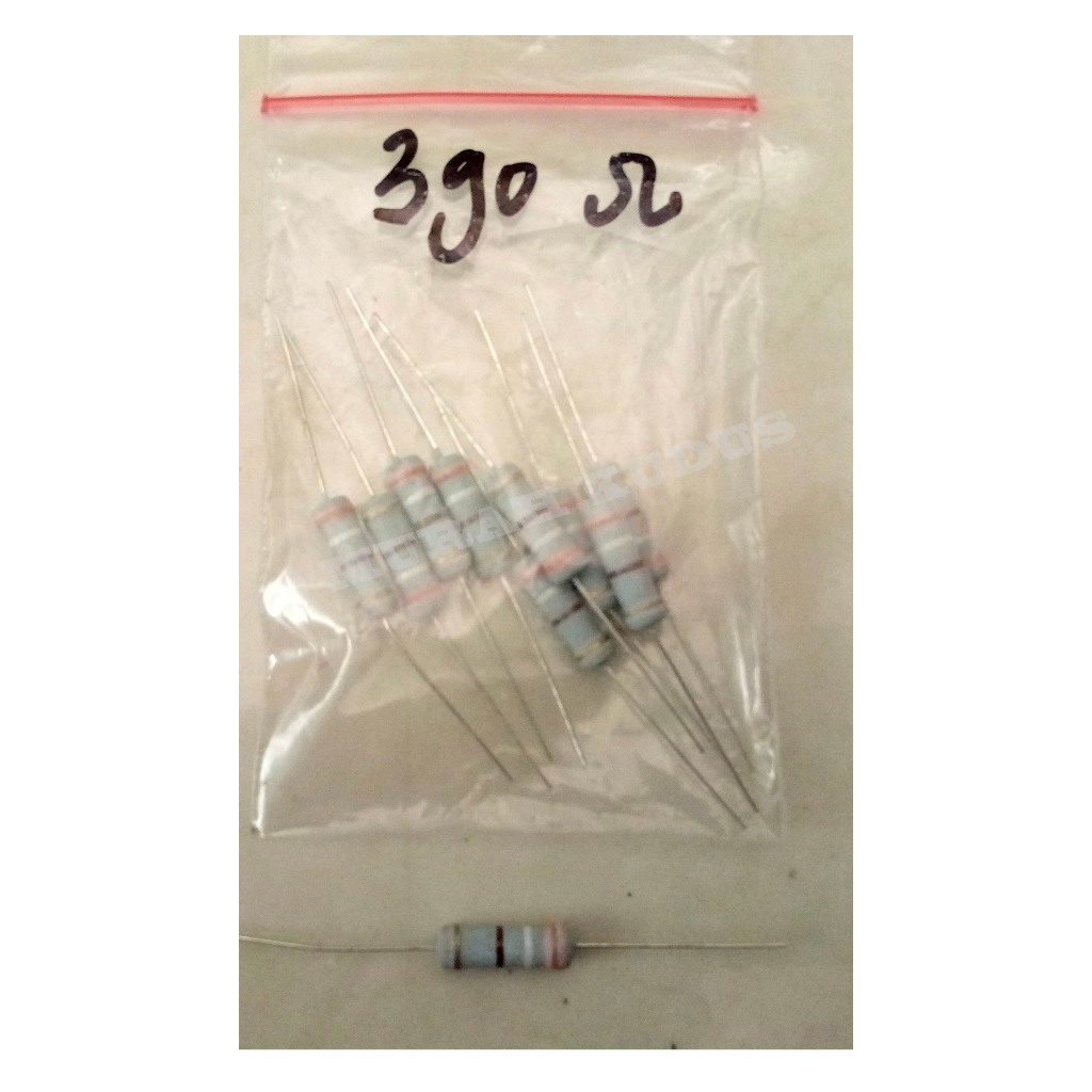 RESISTOR/ (R 2 วัตต์) VARIOUS SIZES 390 OHM/ 470 OHM/560 OHM/680 OHM ...