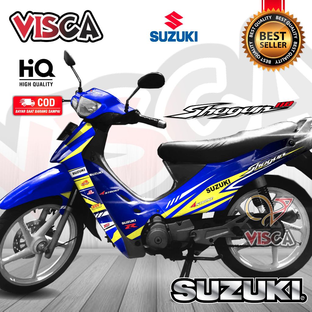 Shogun 110 R Full Body Decal Shogun 110 R Full Body Striping Shogun 110 ...
