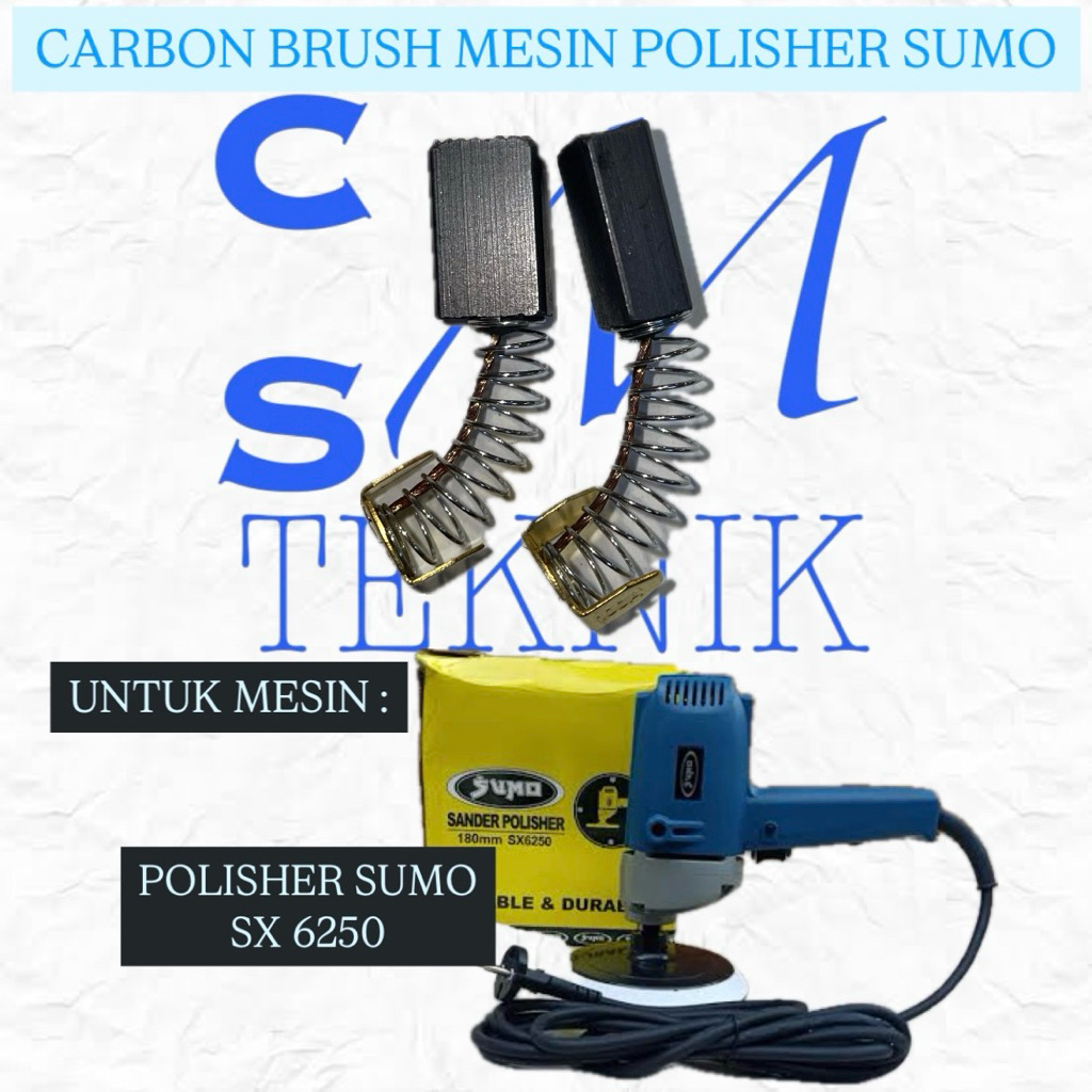 MESIN CARBON BRUSH CHARCOAL POLISHING MACHINE SUMO SX6250 | Shopee Thailand