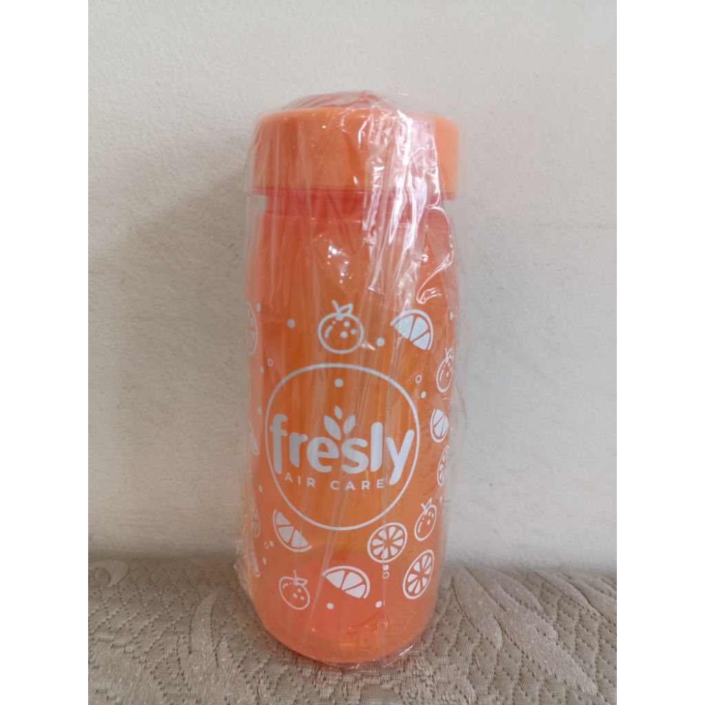 500 มล. Fresly air care ขวดน้ําดื่มพลาสติกสีส้ม | Shopee Thailand