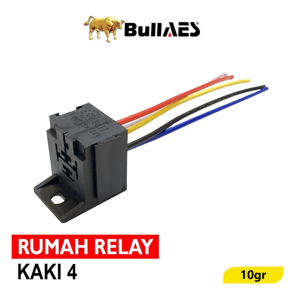 Relay Socket Relay House 4 Pin 5 Pin Feet Plus Cable and Skun Set ...