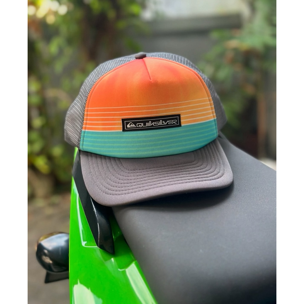 Quiksilver Koorabura Coop Cap Insignia สีส้ม | Shopee Thailand