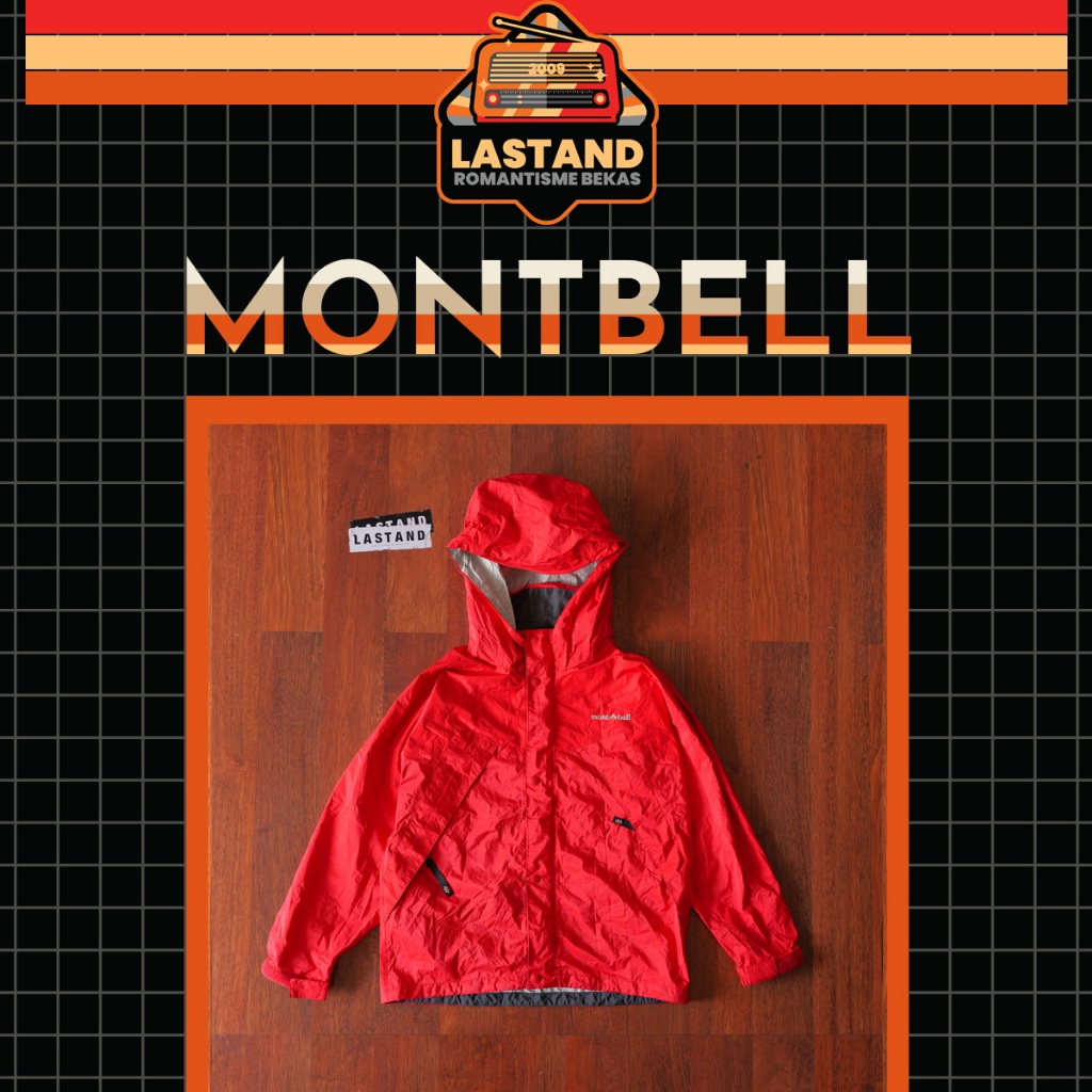 Montbell Rain Trekker เสื้อกันฝนเด็กจูเนียร์ | Shopee Thailand