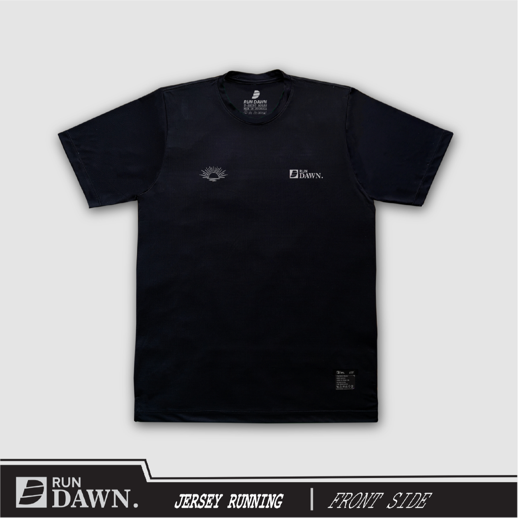 DAWN UNISEX RUNNING JERSEY BASIC LINE SHORT SLEEVE, SPORTS JERSEY ...