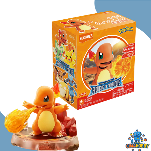 Blokees Pokemon Classic Edition - S Charmander Toy Snap Fit Model Kit ...