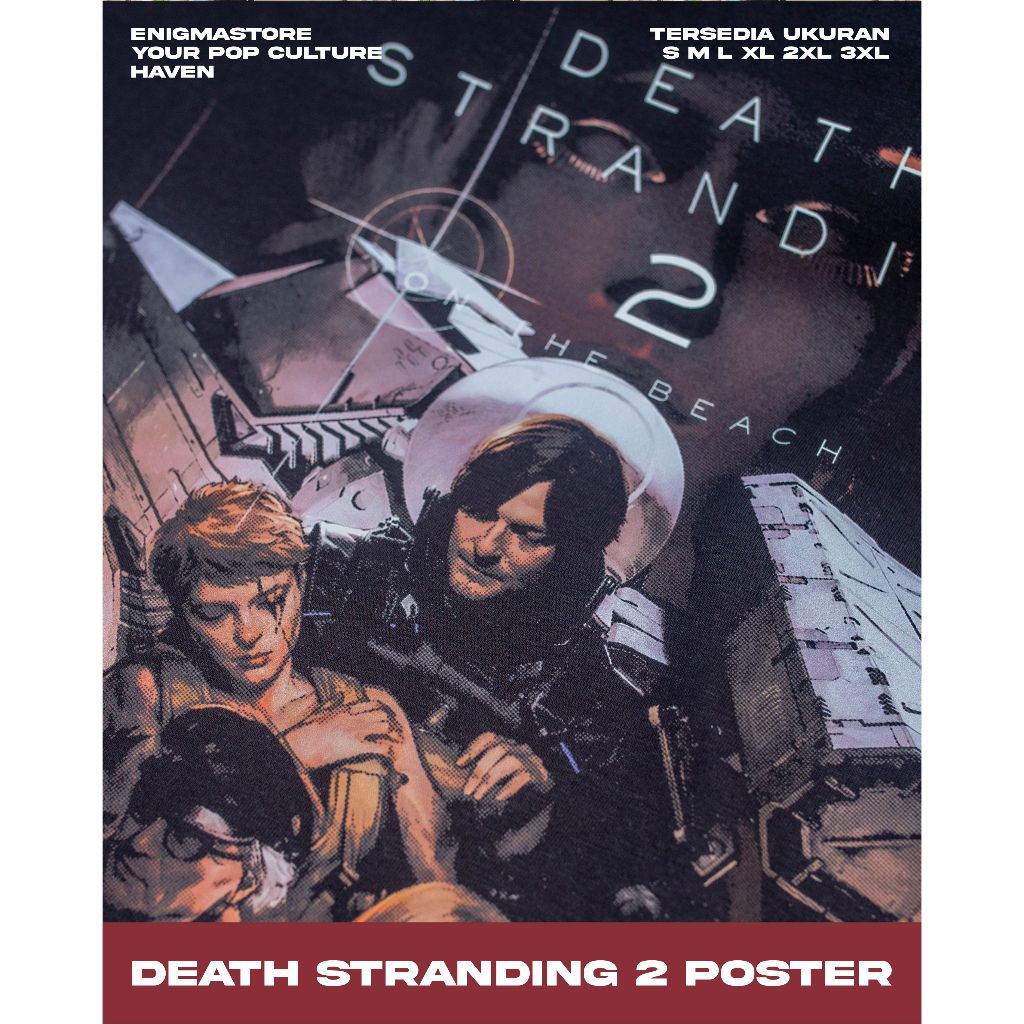 เสื้อยืดเกม DEATH STRANDING 2 | Shopee Thailand