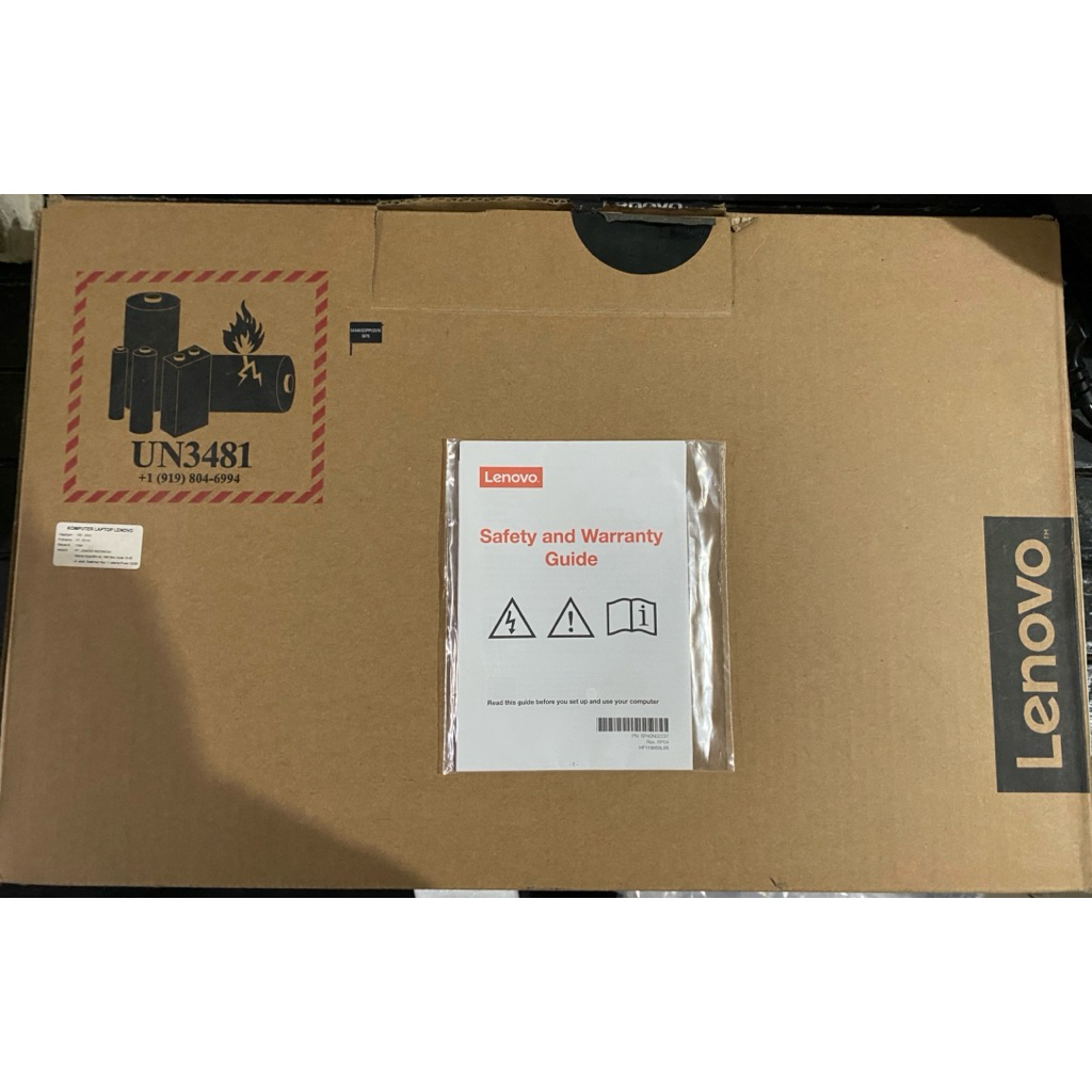 ใช้ Lenovo Laptop Cardboard (Laptop Box) Lenovo ideapad 330-14AST ...