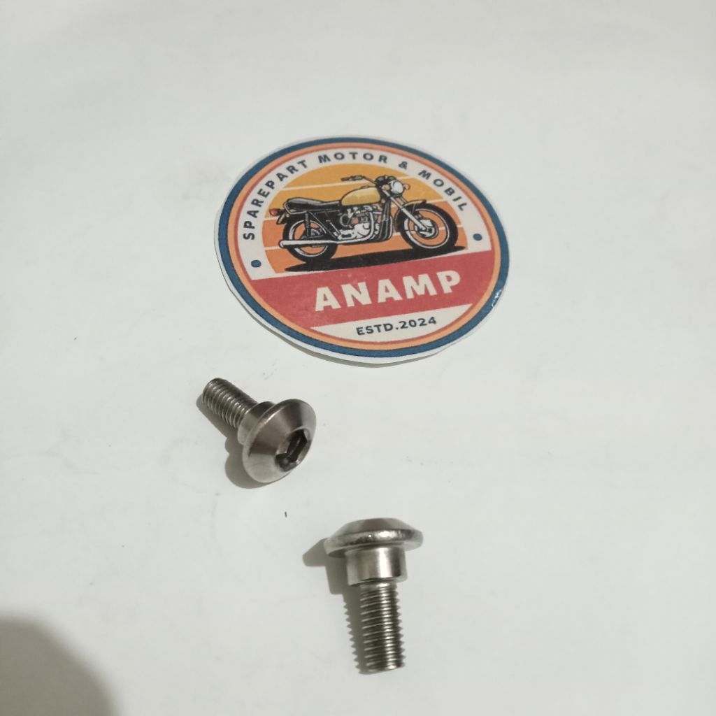 Bolt (Skrew Pan m5x14) CBR 250 CBR 150 CBU Original Stainless Steel ...