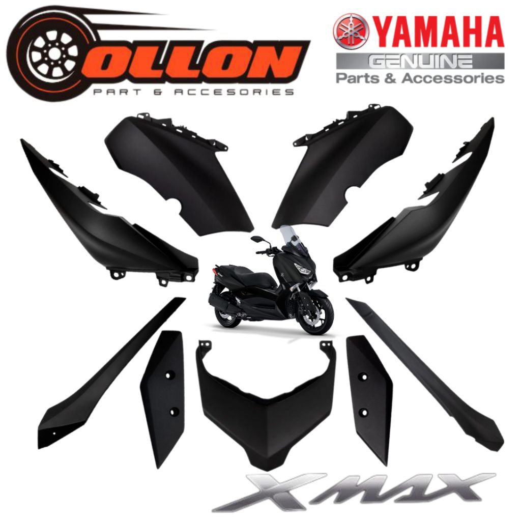Soft Body cover XMAX X-MAX 250-300cc V1 Matte Black Original Yamaha ...