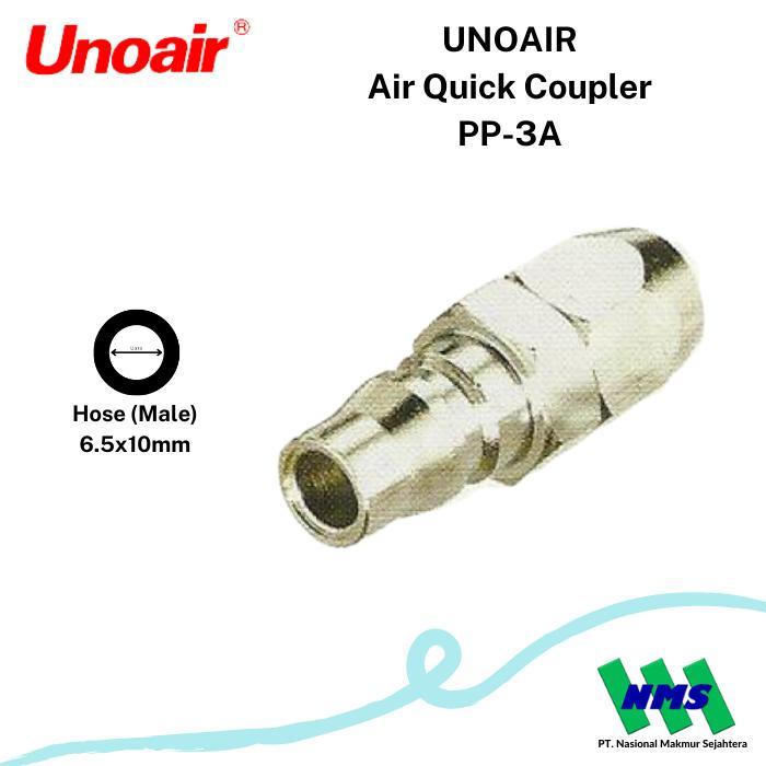 Air Quick Coupler UNOAIR PP-3A การเชื่อมต่อท่อคอมเพรสเซอร์ | Shopee ...
