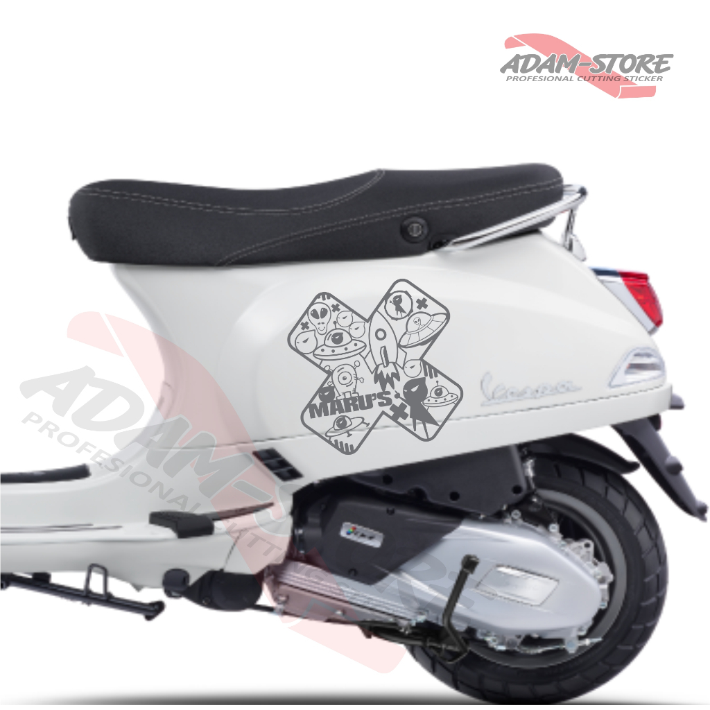 VLX3 Vespa Lx Sticker / Marus Sticker / Vespa Lx Motorcycle Sticker ...