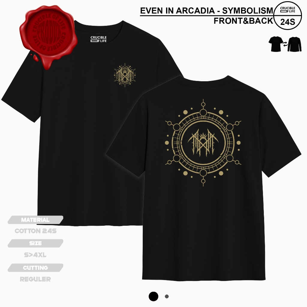 METAL SLEEP TOKEN ใหม่ EVEN IN ARCADIA SYMBOLS BAND เสื้อผ้าเสื้อยืด ...