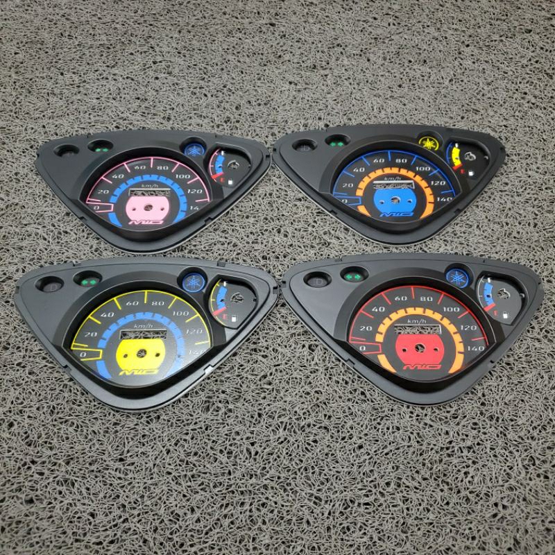 Hitam Speedometer Board รุ่นฟิลิปปินส์ PLUS FRAME สีดํา MIO SPORTY 5l ...
