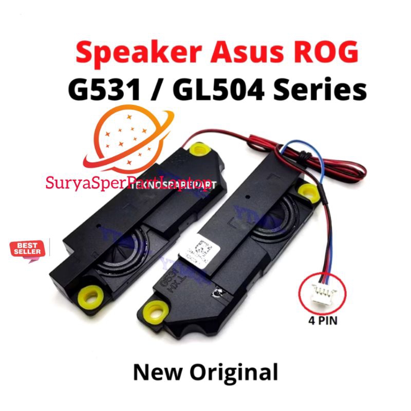 ลําโพง Asus Rog Strix G531 G531G G531Gt G531Gd G531Gu G531Gw 4Pin ซ้าย ...