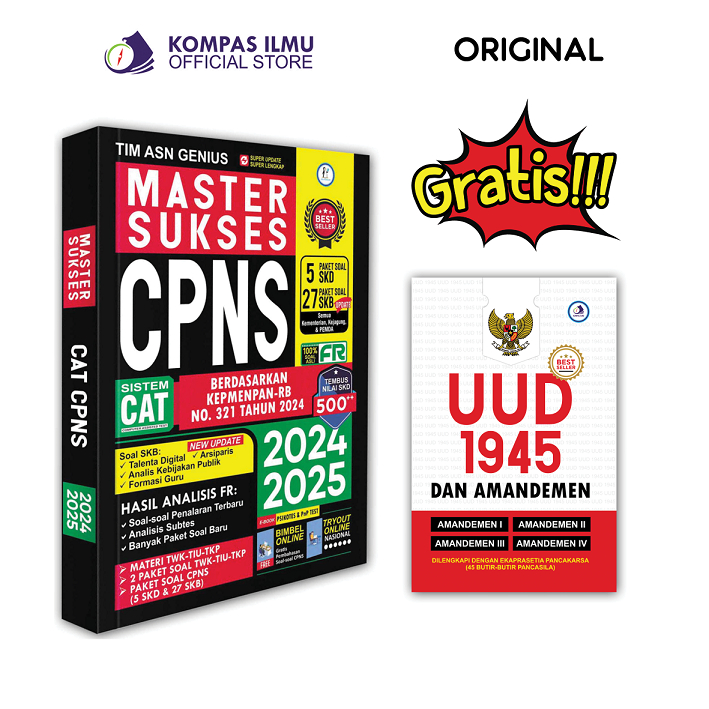 Cpns Book 2024 - 2025 Master Success CAT CPNS 2024 - 2025 HOTS QUESTIONS Full Discussion ...