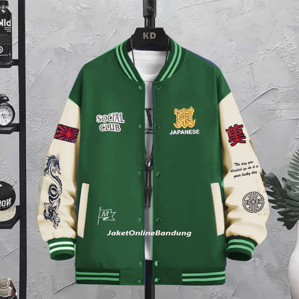 Varsity Baseball Jacket Men & Women/Varsity Baseball Jacket Sukajan ...