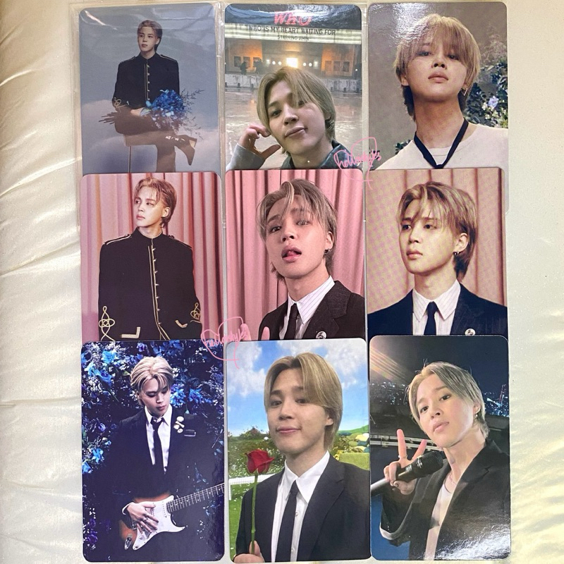 Photocard Jimin BTS MUSE USA Lucky Draw UMS Japan LD Soundwave Makestar EPOB Weverse Jimin Melet ...