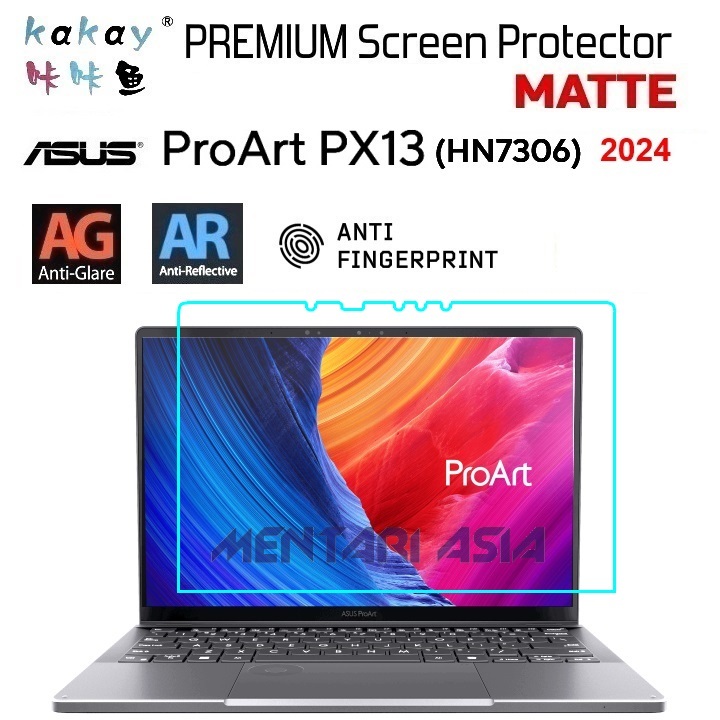 ฟิล์มกันรอยหน้าจอ ASUS ProArt PX13 HN7306 2024 - KAY PREMIUM MATTE Anti ...