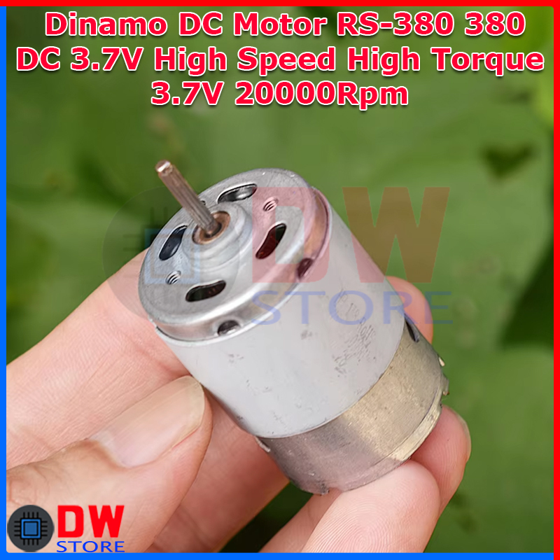 Dynamo DC Motor RS380 RS 380 3.6V แรงบิดสูงความเร็วรอบสูง | Shopee Thailand