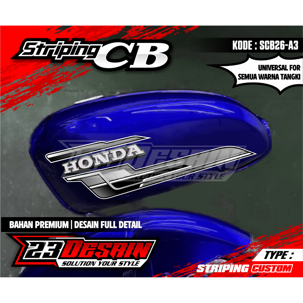 Cb Striping icikiwir Striping cb125 สติกเกอร์ icikiwir Striping cb wild ...