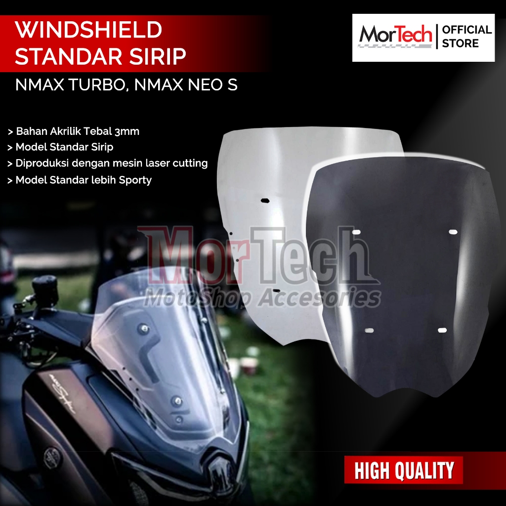 Mika Visor กระจกมาตรฐาน Fin / Shield รุ่น Thailand PNP Yamaha Nmax ...