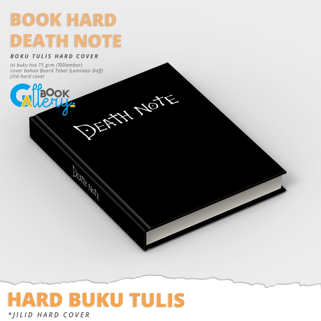[HD] Notebook/s ANIME DEATH NOTE HARD COVER CONTENTTS 100 แผ่นซีล ...