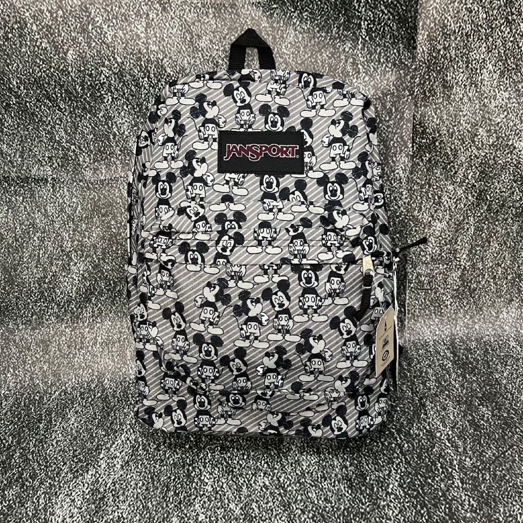 ต้นฉบับ MICKY RETRO BACKPACK JS JANSPORT SPORT BAGS กระเป๋าเป้สะพายหลัง ...