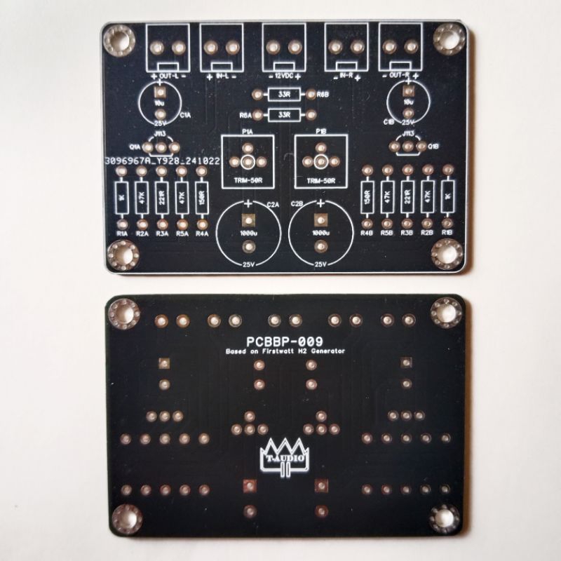 T-audio PCBBP-009 ตาม Firstwatt H2 2nd Harmonica Preamp เครื่องกําเนิด ...