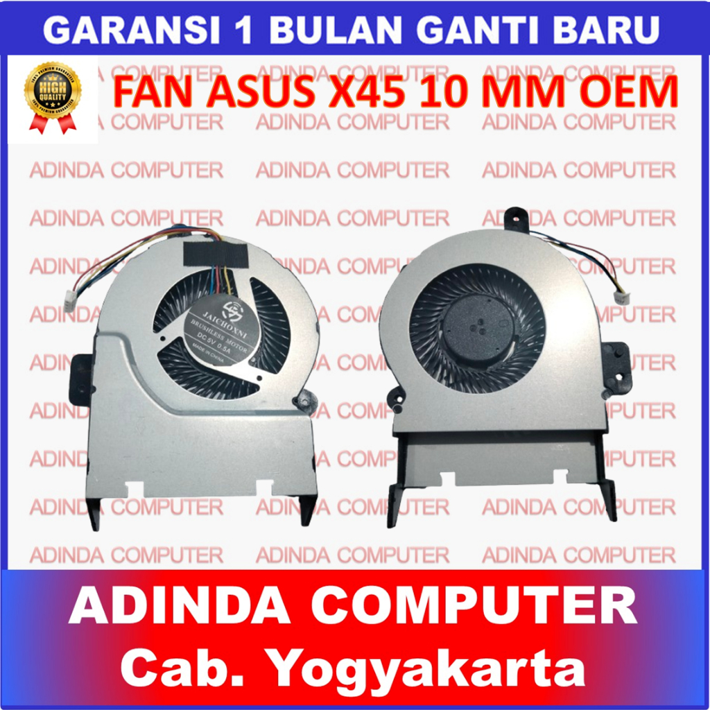 ASUS X45 X45A X45C X45U X45V X45VD 10 MM พัดลมระบายความร้อน | Shopee ...