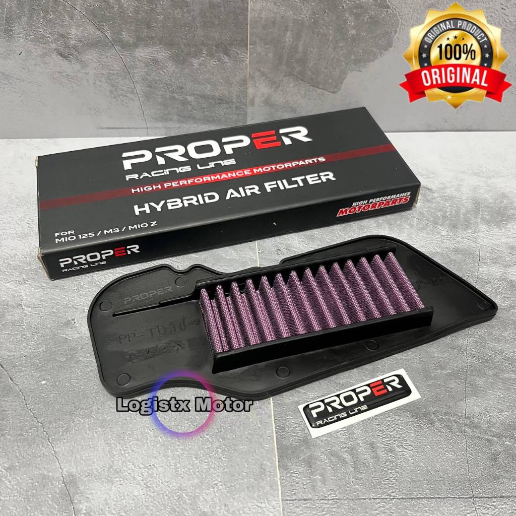 ไส้กรองอากาศ Proper Mio M3 / Mio Z / Mio S / Soul GT 125 / X-Ride 125 ...