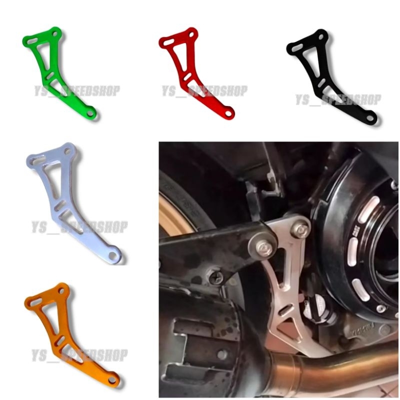 ขายึดท่อไอเสีย yamaha mio / ขายึด yamaha mio สปอร์ตท่อไอเสีย pangkon ...