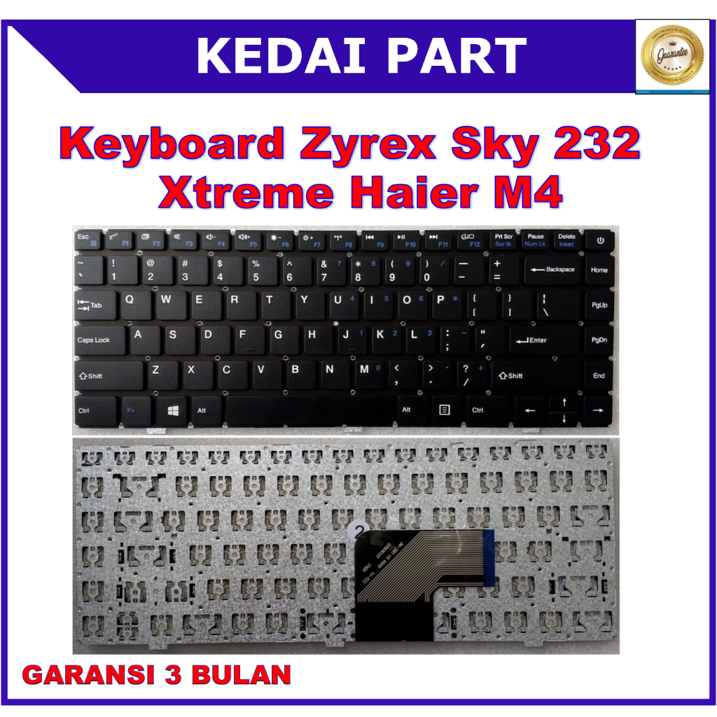 Axioo Zyrex Sky-232 Sky 232 Xtreme Haier M4 คีย์บอร์ด | Shopee Thailand