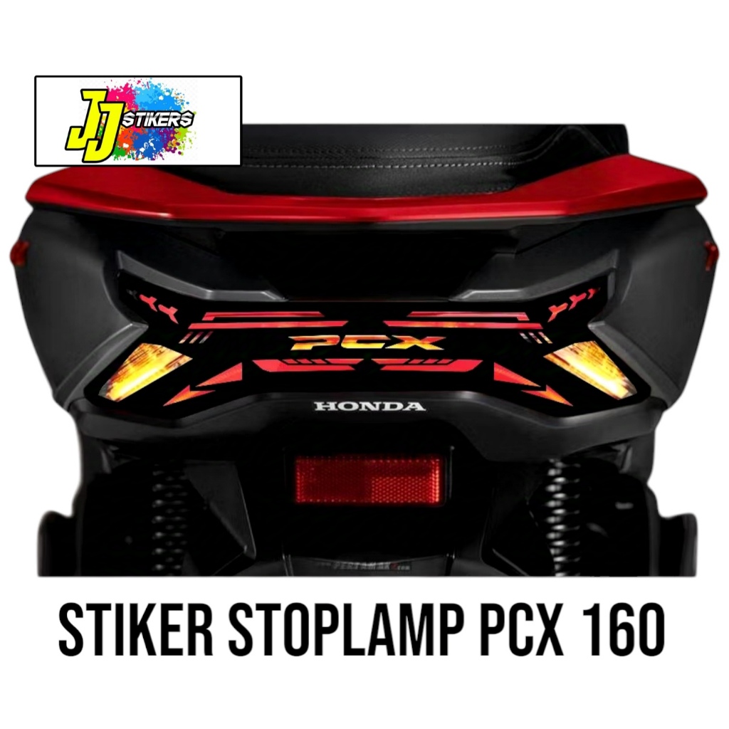 ใหม่ Pcx ด้านหลังหยุดโคมไฟสติกเกอร์/Pcx 160 Stop Lamp Sticker/Latest ...