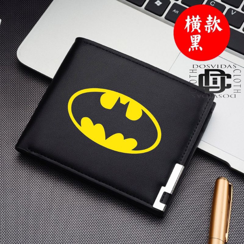 ใหม่ล่าสุด BATMAN LEATHER WALLET FOR MEN & WOMEN DISTRO RCPG FASHION ...