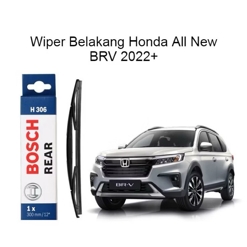 Honda All New BRV 2022+ ที่ปัดน้ําฝนหลัง - Bosch Rear H306 | Shopee ...