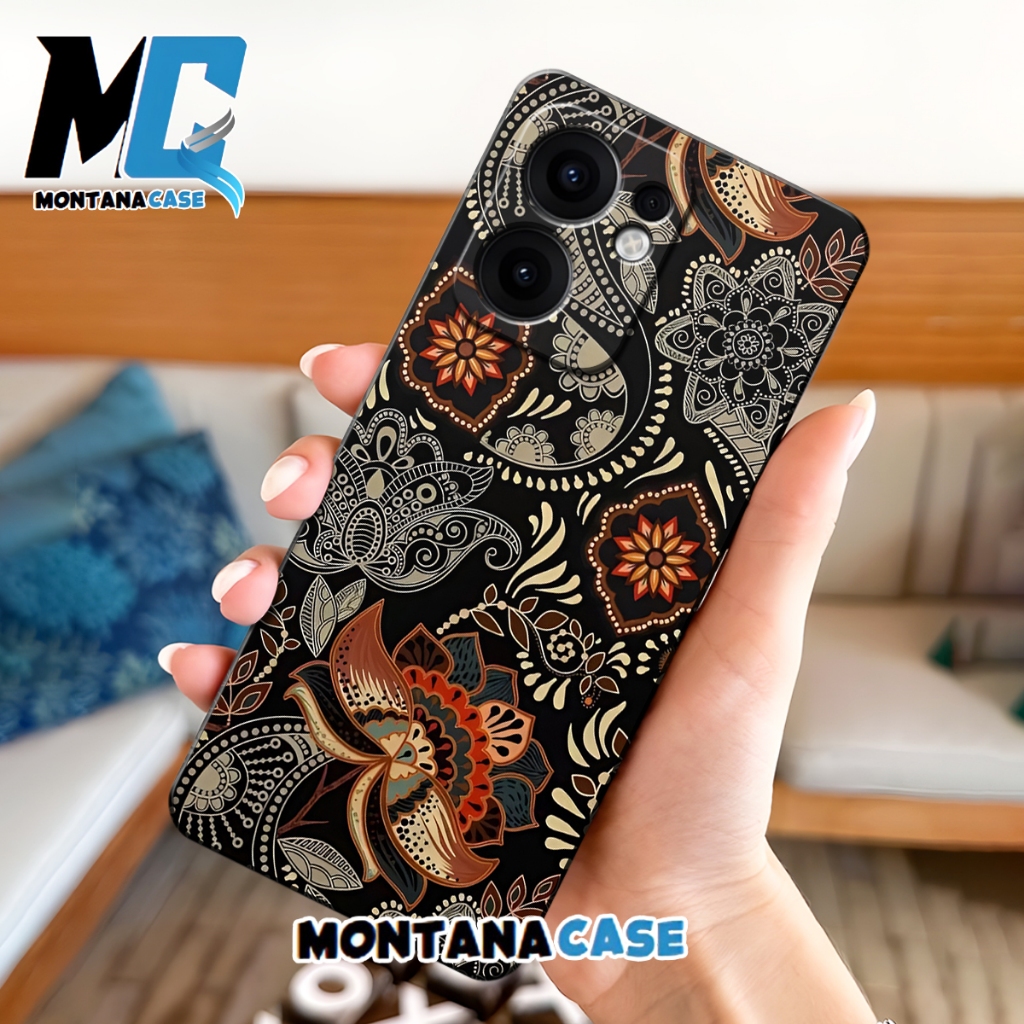 Montanacase - ล่าสุด Oppo Reno 13F 4G/5G Soft Case 2025 แฟชั่น Batik ...