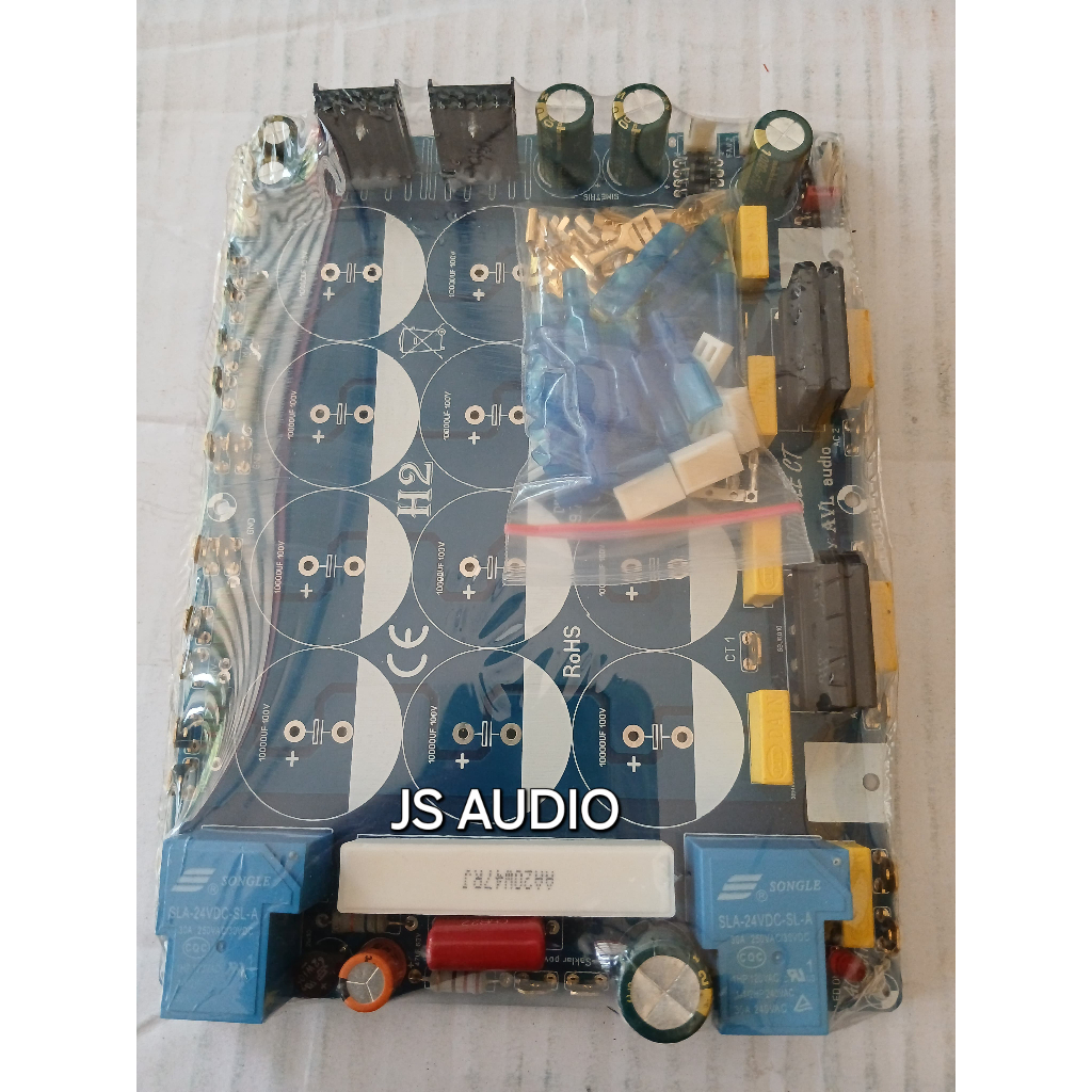 Psu Kit class H 12 Elco double CT สองชั้น+Softstart+Symmetry Supply Fan ...