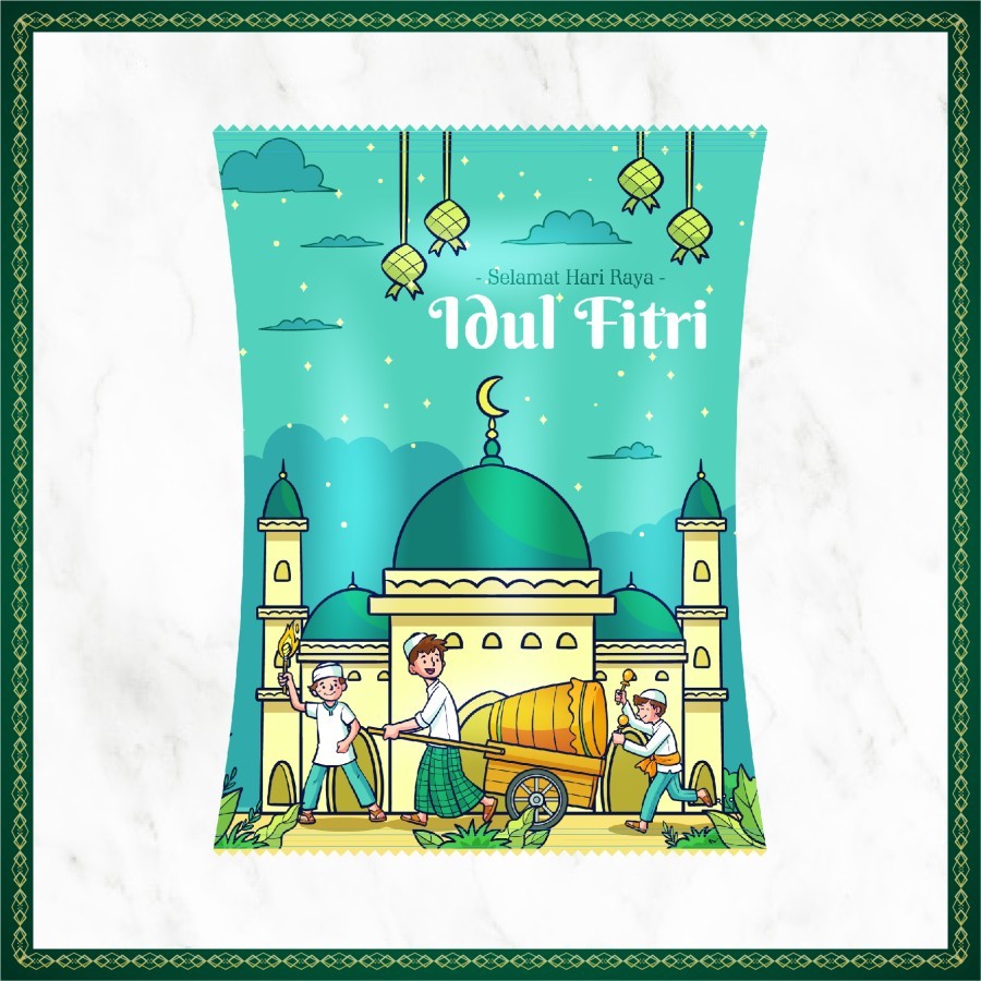 10 ชิ้น Eid Snack Pouch - Eid Snack Pouch - MIni Eid Snack Bag | Shopee ...