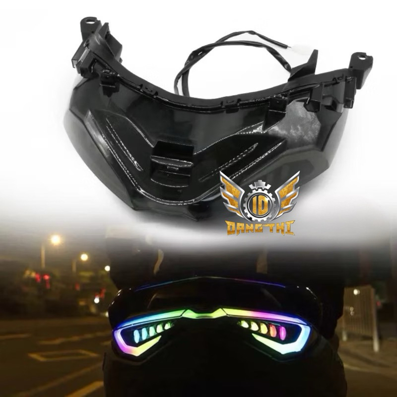 ใหม่ Nmax Stop Lamp 2020-2024 RGB 20 โหมดไฟหยุดเบรคหลัง Nmax รับประกัน ...