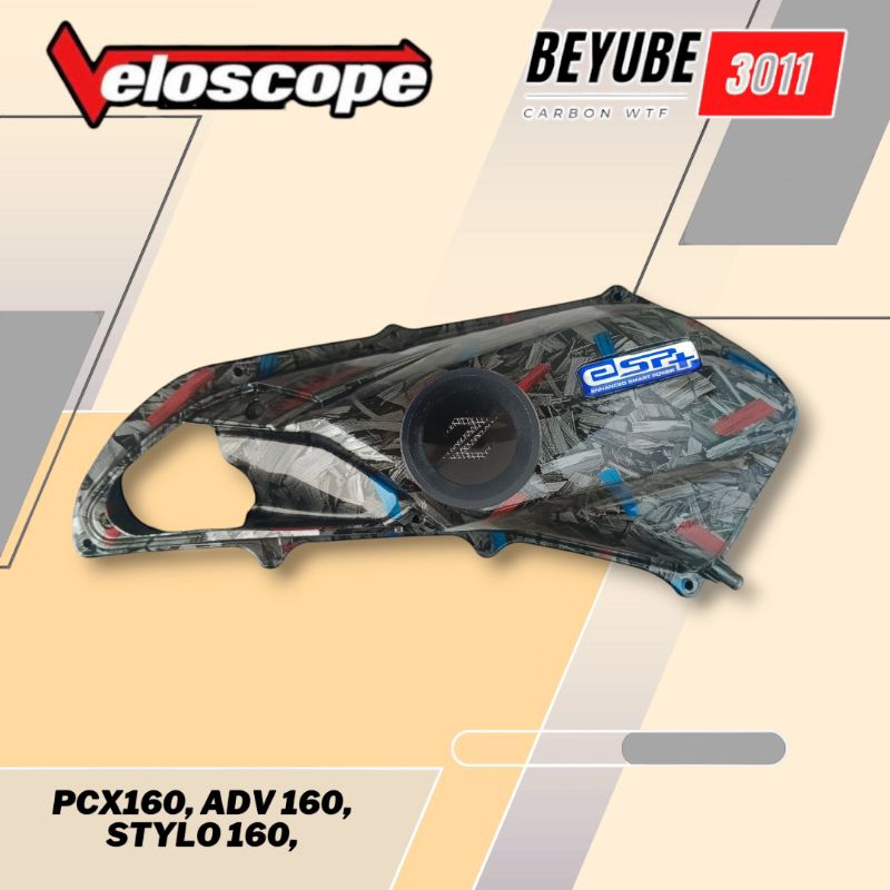 กรองฝาครอบพิเศษคาร์บอน FORGED COLOR Veloscope "Z" Honda Pcx160 Adv160 ...