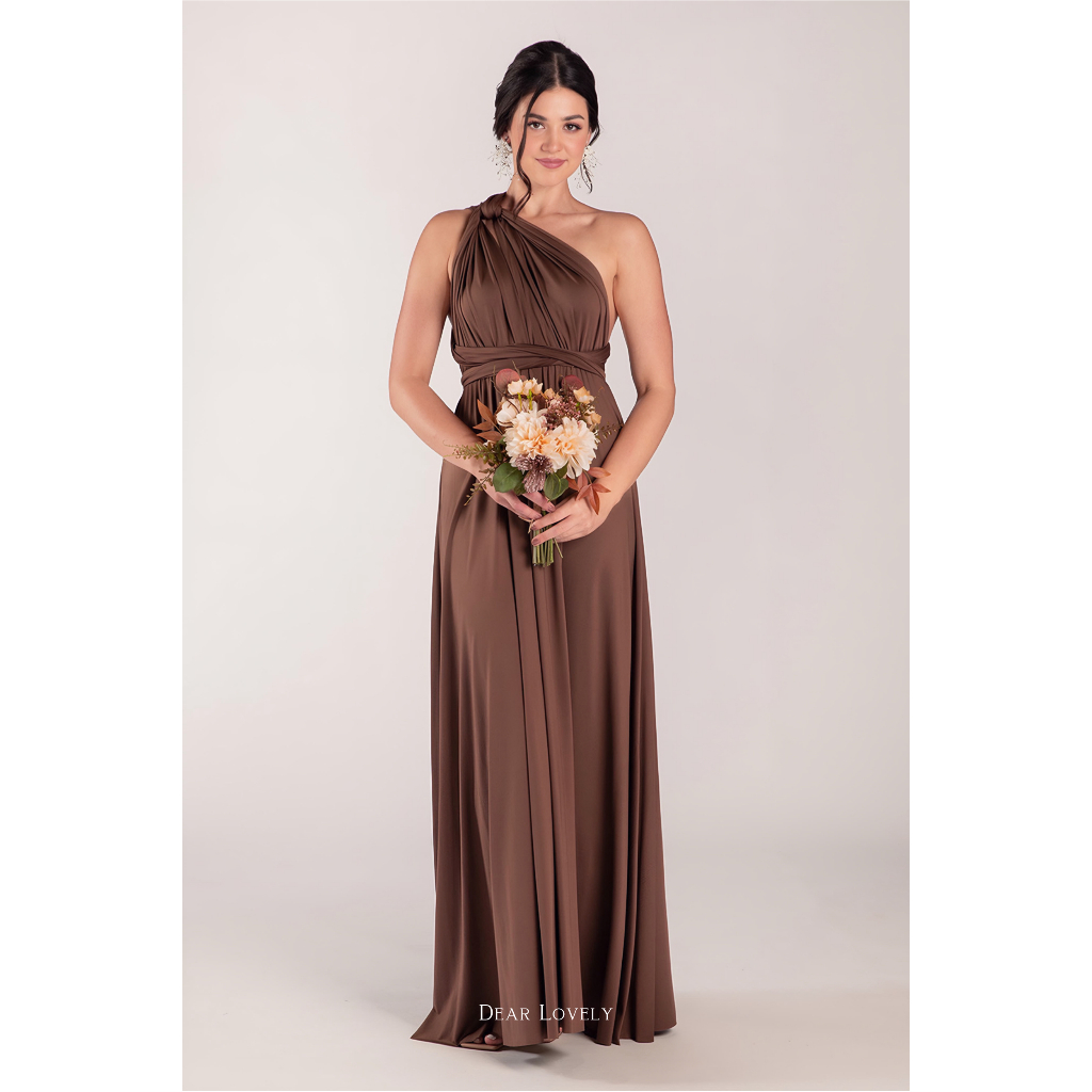 พร้อมฟรี KEMBEN ชุดเพื่อนเจ้าสาว Premium Multiway Dress Convertible ...
