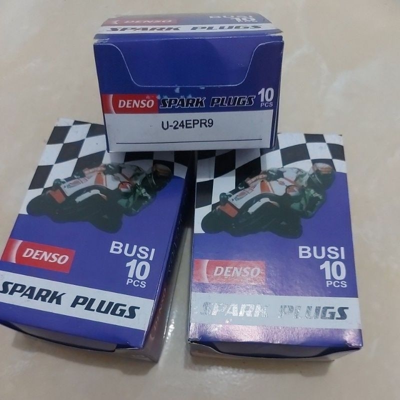 Denso U24EPR9 หัวเทียน หัวเทียนสําหรับ NMAX Aerox Lexi Jupiter MX Bison ...