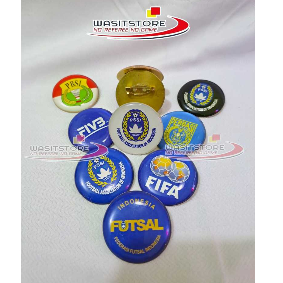 ฟุตบอล, FUTSAL, BASKETBALL, VOLLEYBALL REFEREE BROS PIN (RESIN / FIBER ...