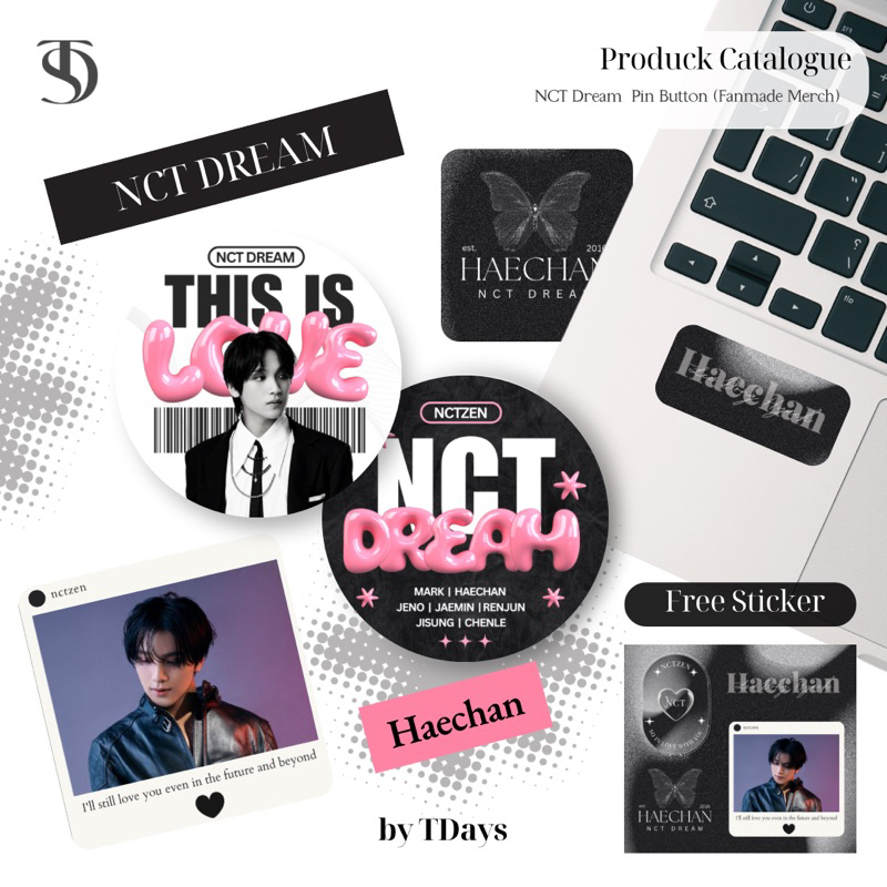 NCT DREAM PIN / KPOP BROSS / PIN PIN / ปุ่มปุ่ม NCTZEN DREAMZEN ...