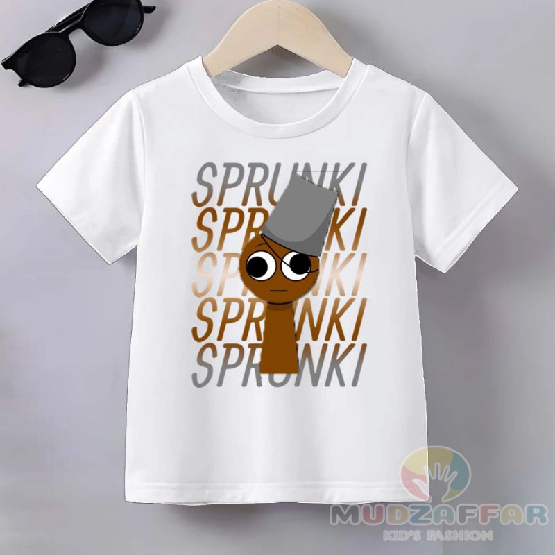 Incredibox CHILDRENS เสื้อยืด SPRUNKI BROWN BRUD CHARACTER CHILDRENS ...