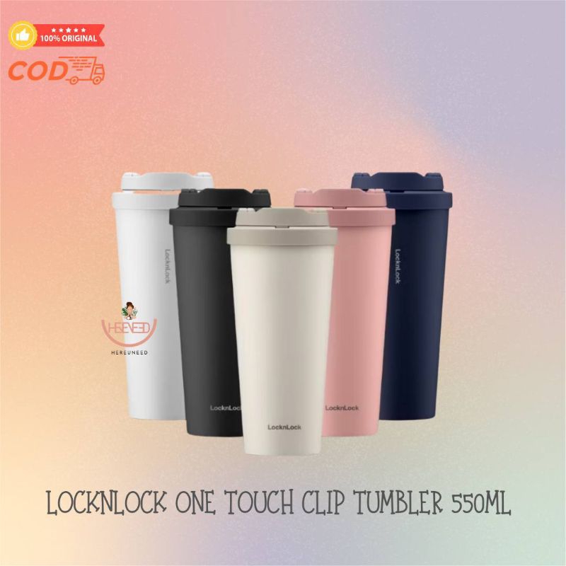 Locknlock One Touch Clip Tumbler 550ML - LHC3249 / LocknLock - ขวดน้ํา ...