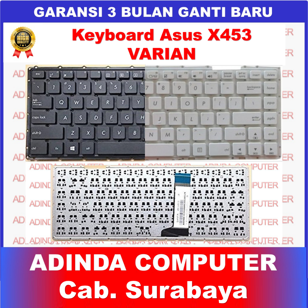 Asus X453 X453M X453MA X451ca X451ma X455 X455L X455LA A455L แป้นพิมพ์แล็ปท็อป | Shopee Thailand