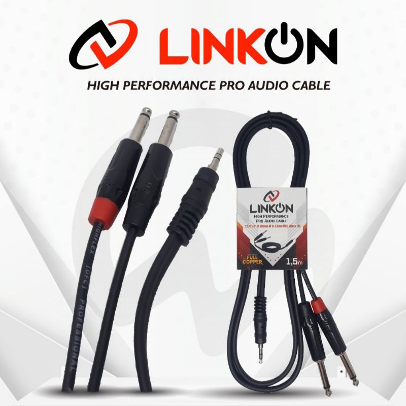 Akai Mono To Jack Mini Stereo 2 Jack Cable 3,5mm | Shopee Thailand