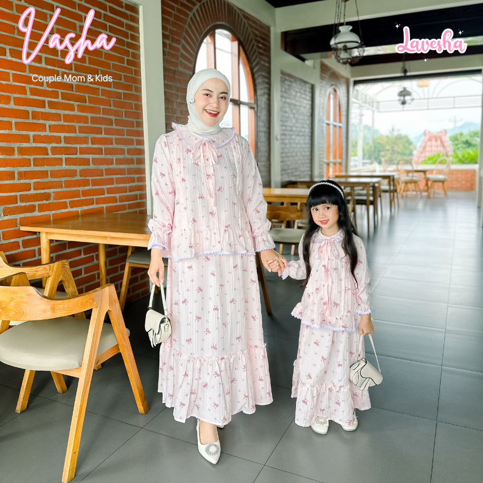 เด็ก Lavesha - VASHA COUPLE MOM KIDS | เสื้อสูทด้านบนและกระโปรง ...